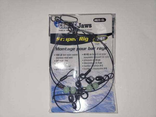 3 Hook Striper Rig – Rainbow Net & Rigging